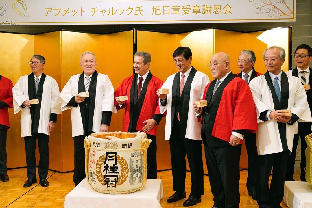 Turkish Investor in Kosovo and Albania Mr. Ahmet Çalık is honored with ...